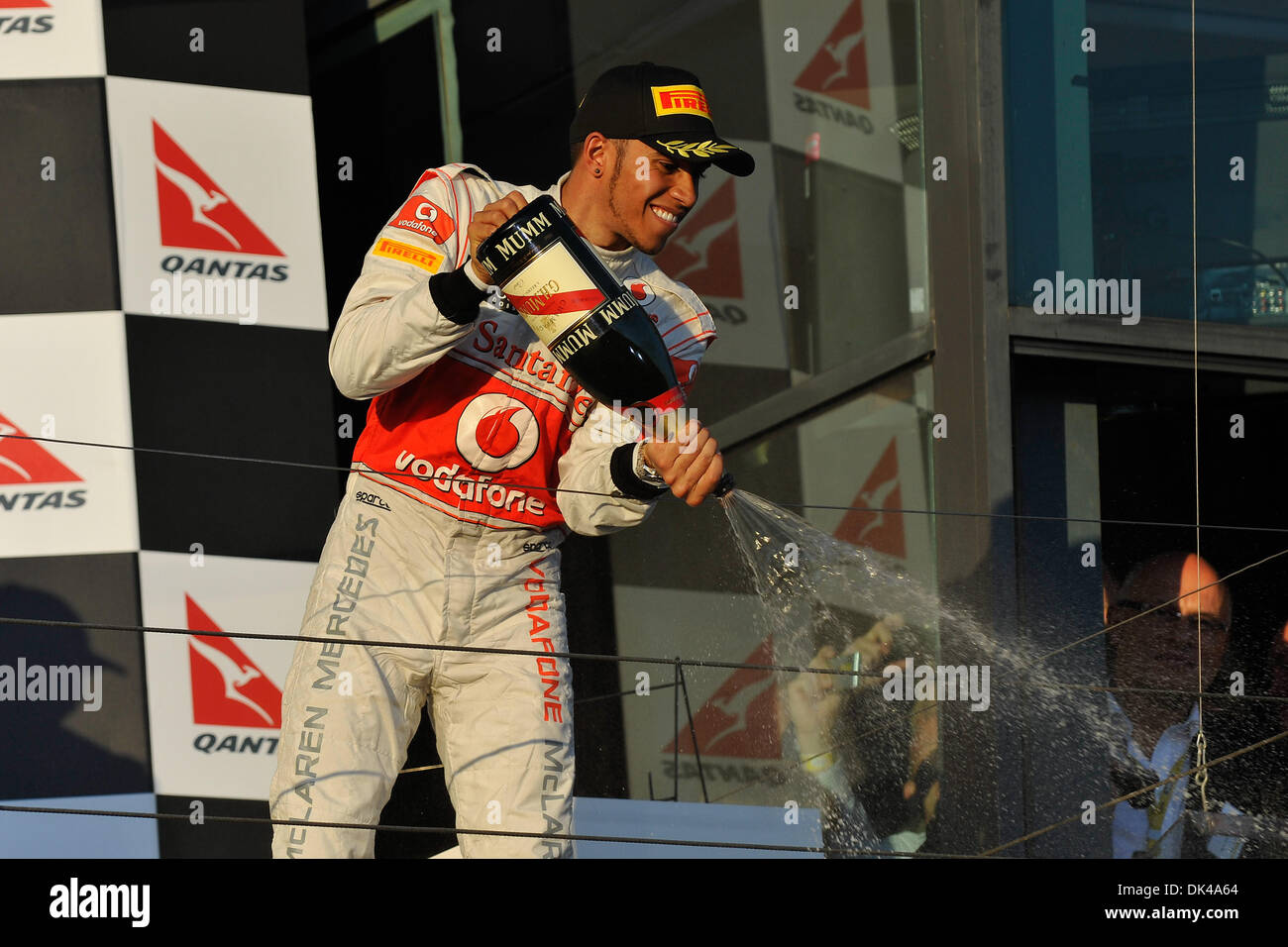 Lewis hamilton melbourne 2011 hi-res stock photography and images - Alamy