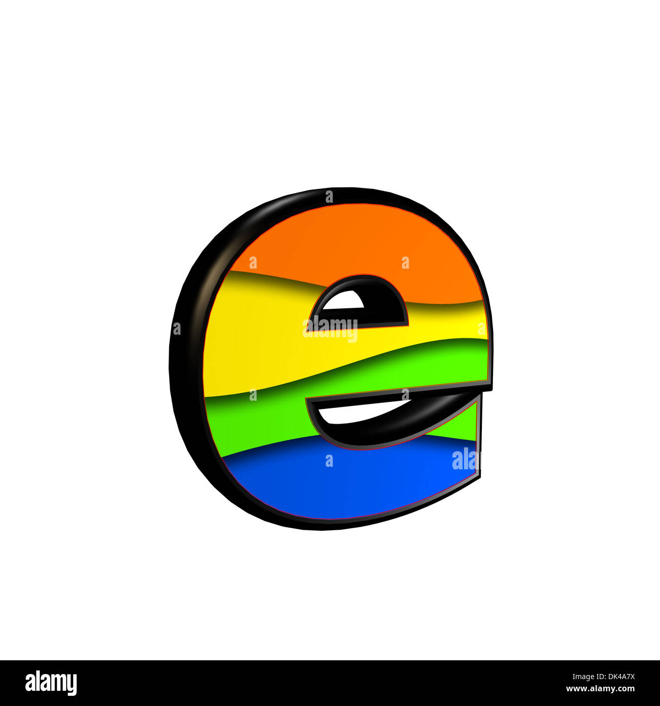 Letter e lowercase hi-res stock photography and images - Alamy