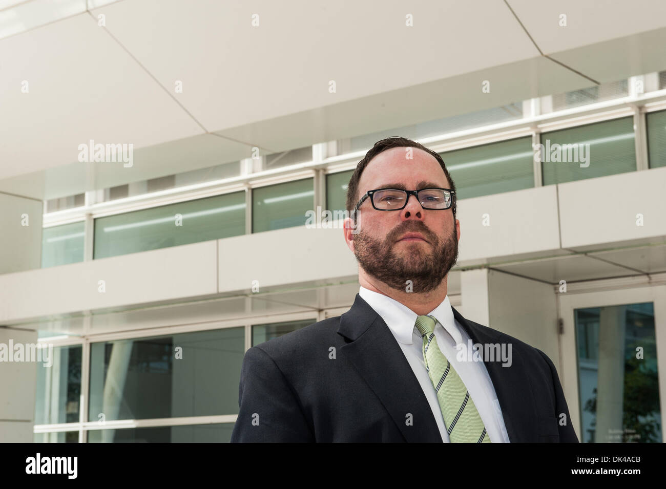 Phoenix, Arizona, USA. 2nd Oct, 2013. Keith Hilzendeger, a U.S. Public ...