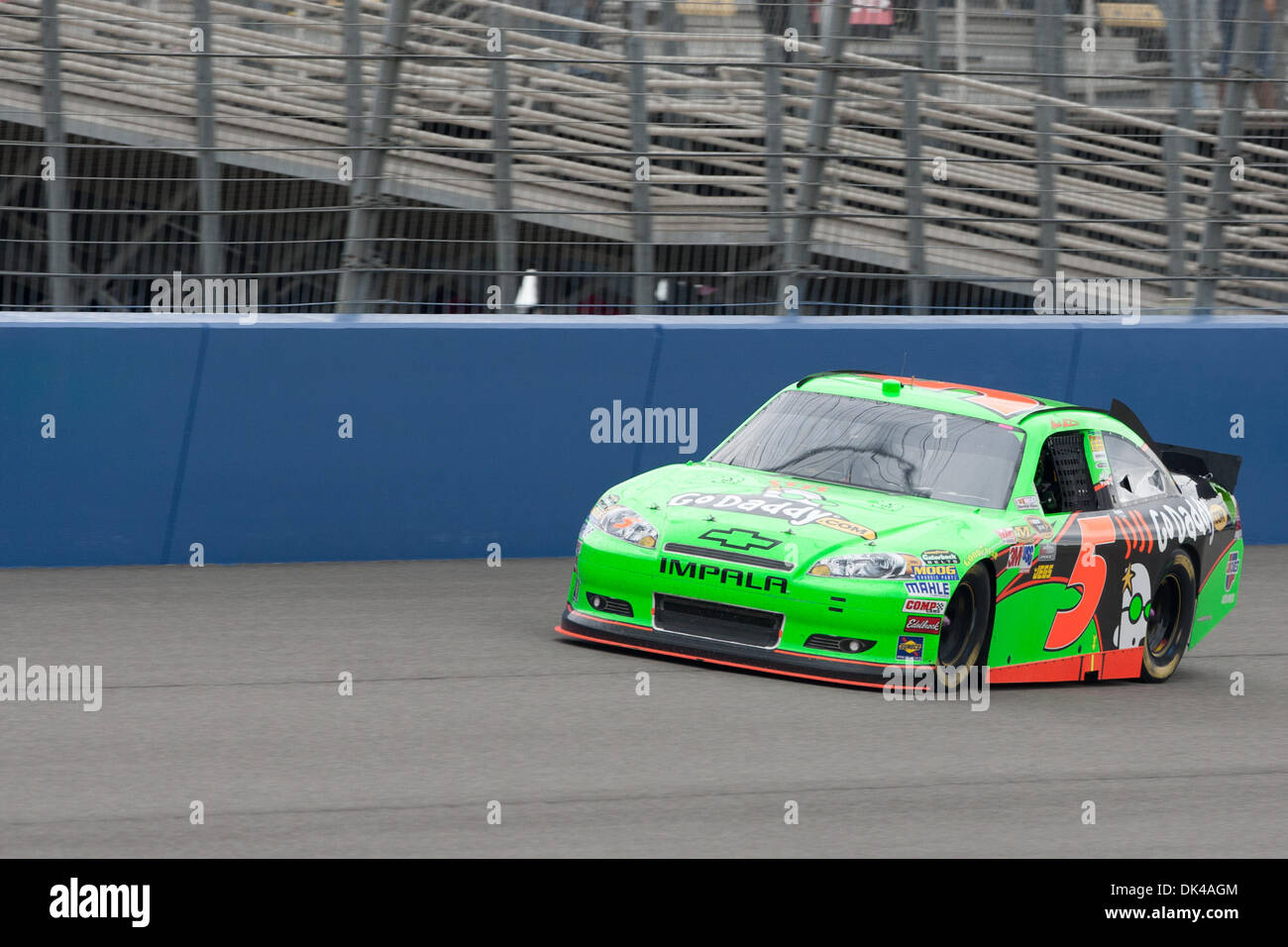 Mar. 27, 2011 - Fontana, California, U.S - Mark Martin driver of the #5 ...