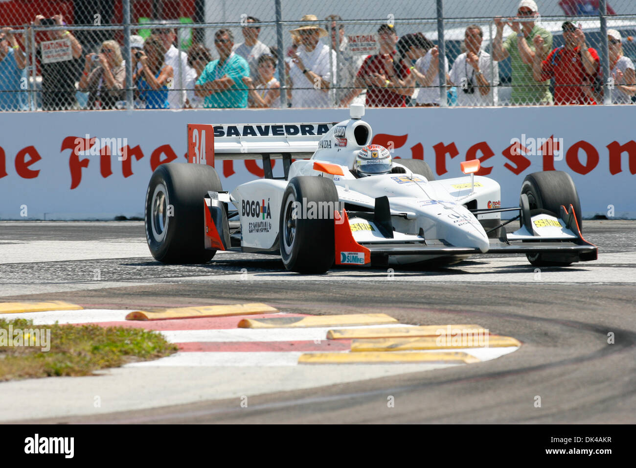 Mar. 27, 2011 - St.Petersburg, Florida, U.S - IZOD IndyCar driver ...