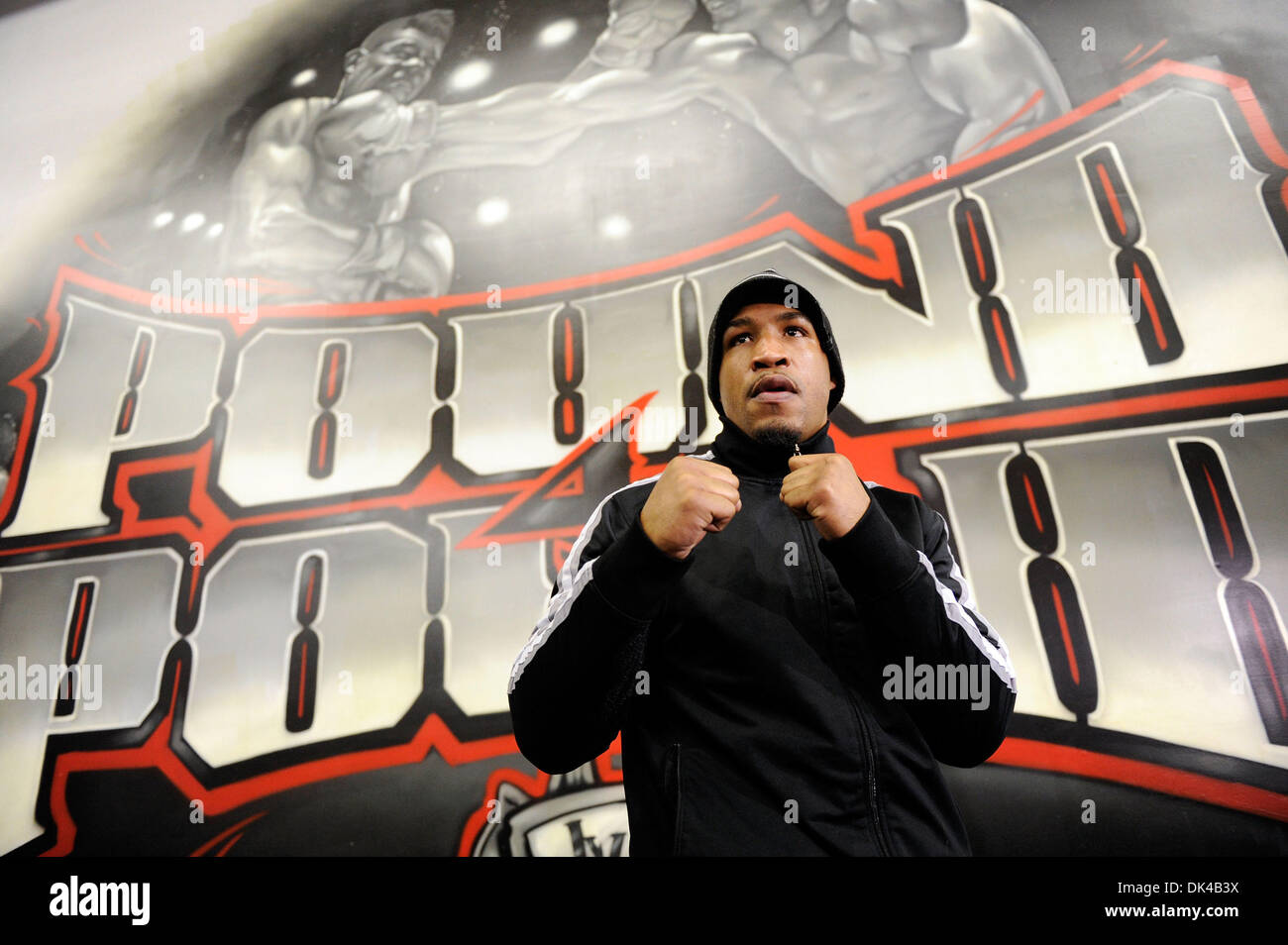 March 29, 2011 - Las Vegas, Nevada, USA - Boxer JAMES KIRKLAND appears ...