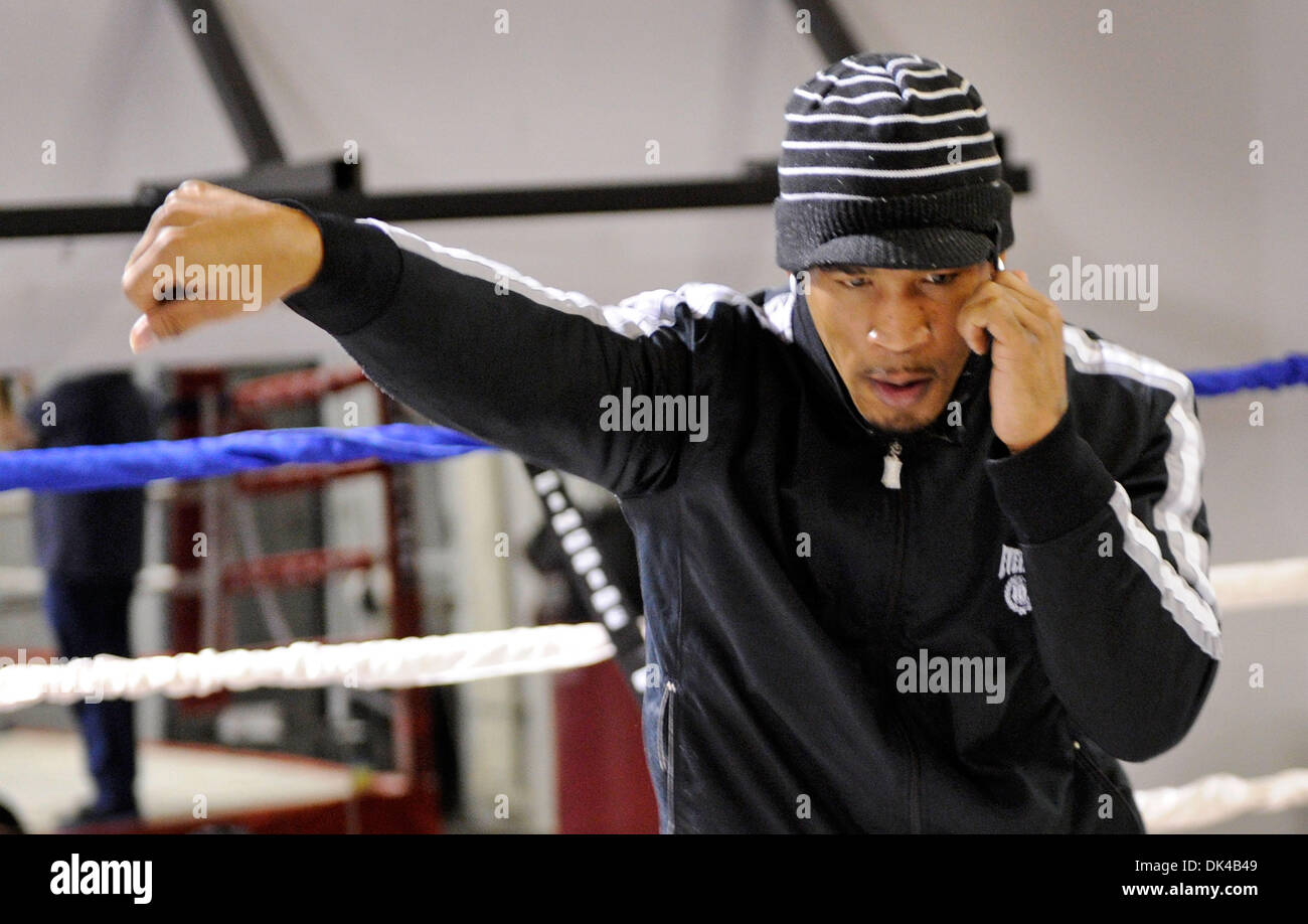 March 29, 2011 - Las Vegas, Nevada, USA - Boxer JAMES KIRKLAND appears ...