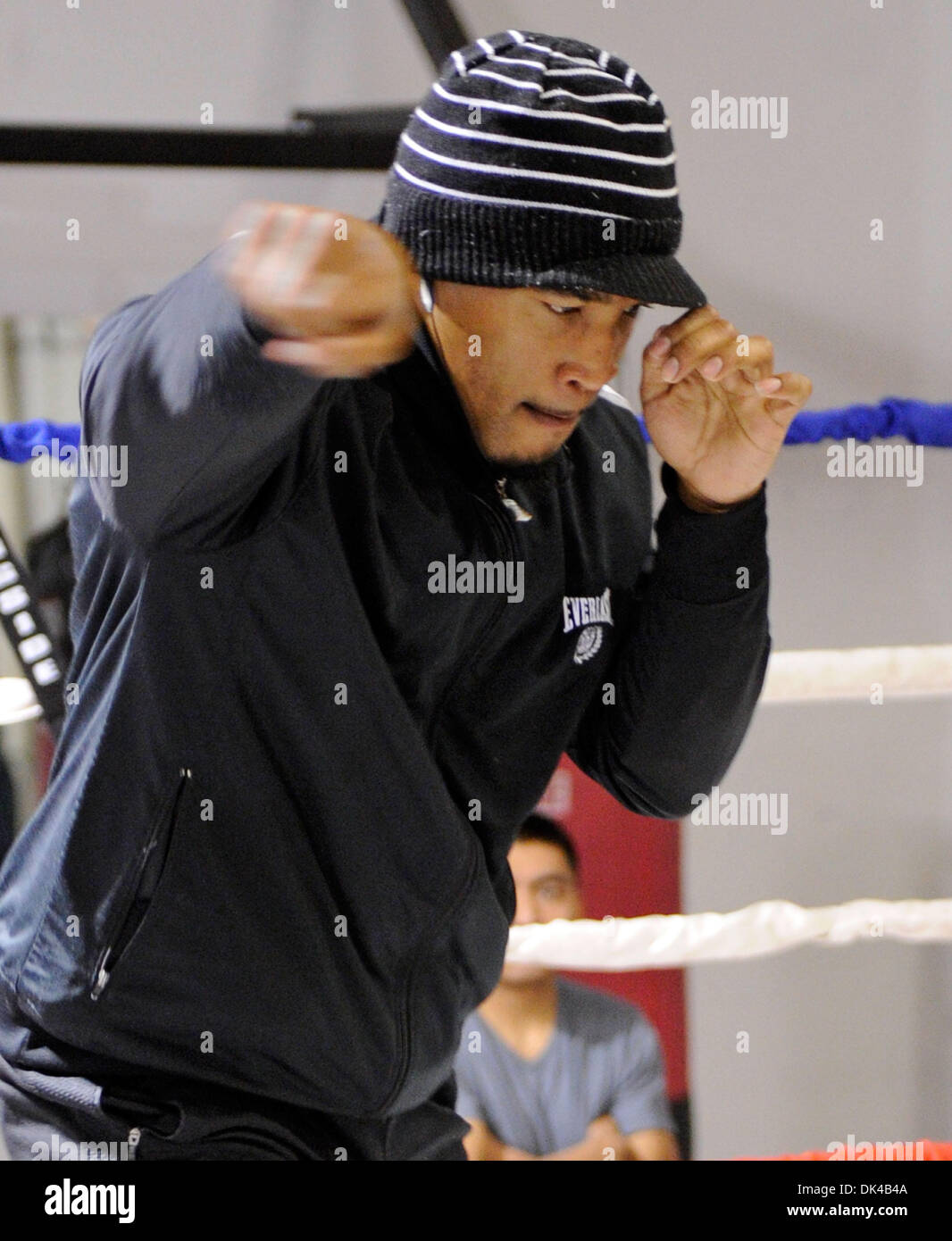 March 29, 2011 - Las Vegas, Nevada, USA - Boxer JAMES KIRKLAND appears ...