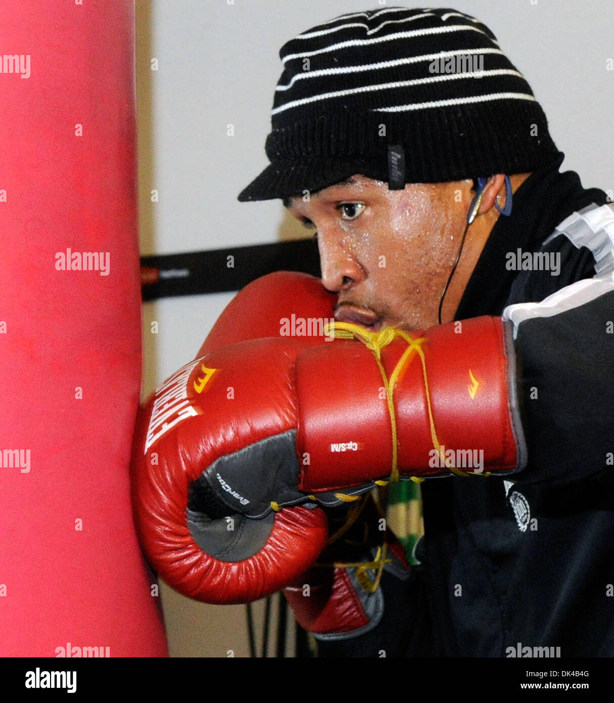 March 29, 2011 - Las Vegas, Nevada, USA - Boxer JAMES KIRKLAND appears ...
