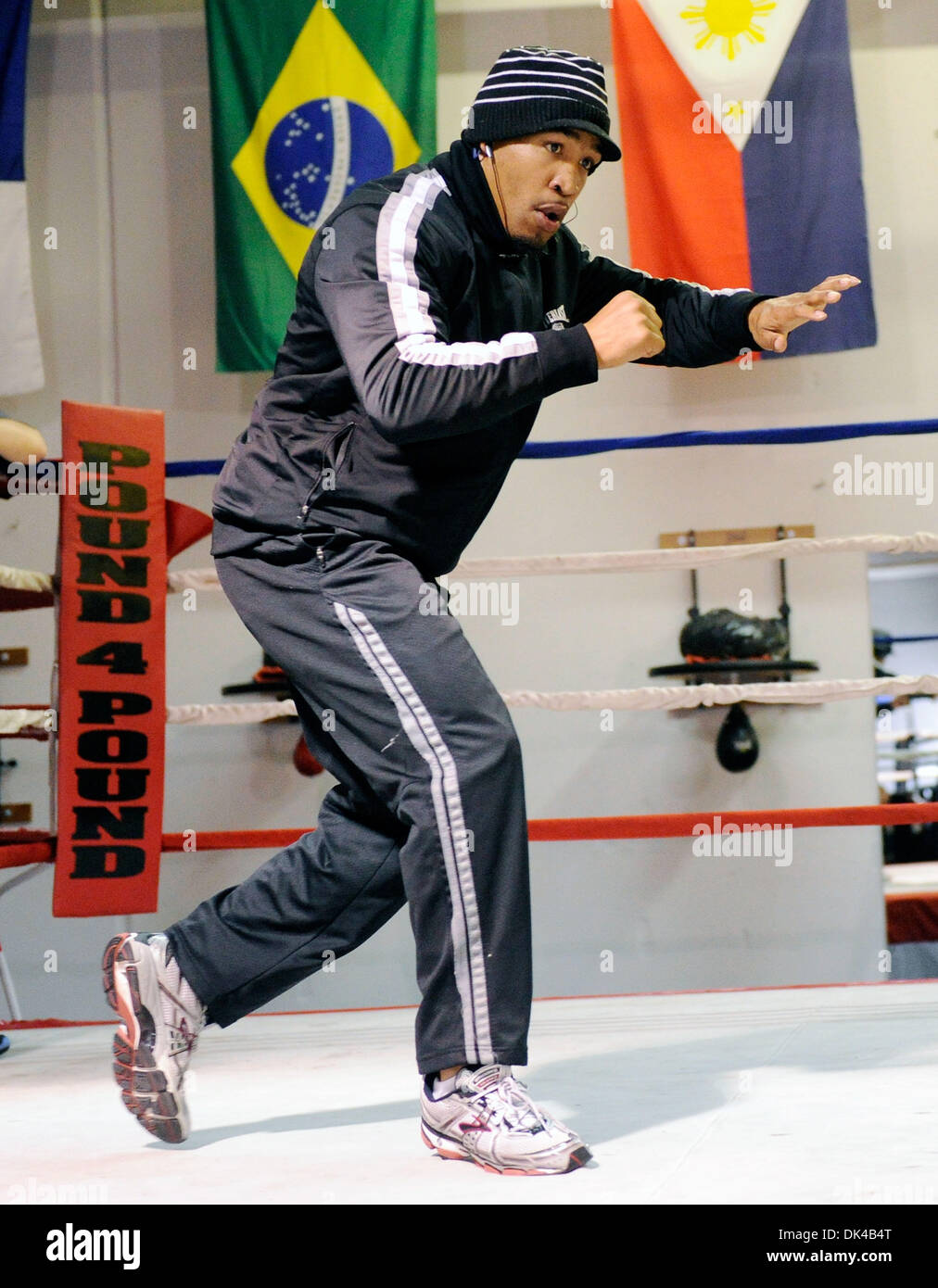 March 29, 2011 - Las Vegas, Nevada, USA - Boxer JAMES KIRKLAND appears ...