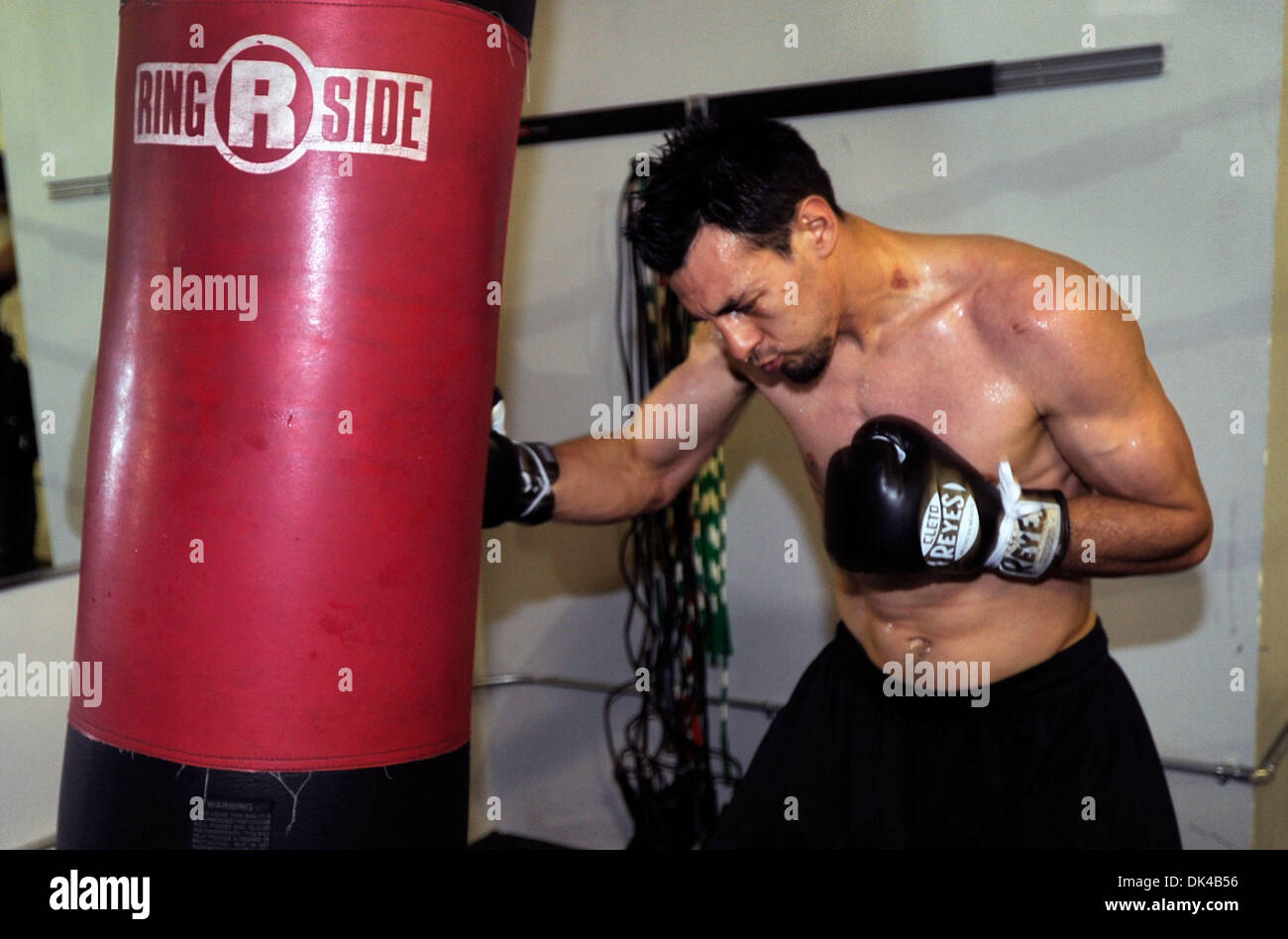 March 29, 2011 - Las Vegas, Nevada, USA - Boxer ROBERT GUERRERO appears ...
