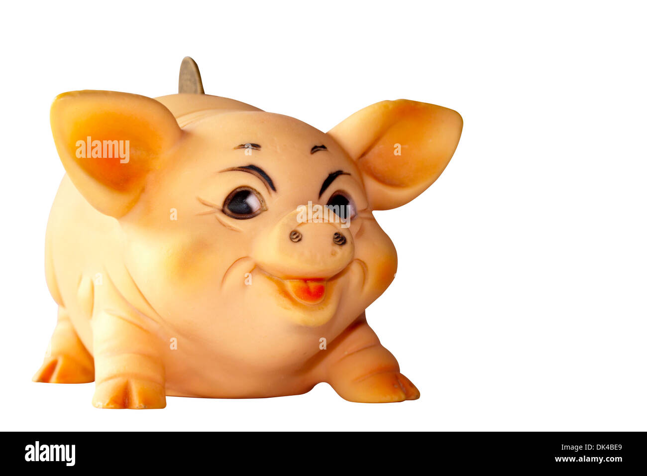 Smiling piggy bank hi-res stock photography and images - Alamy
