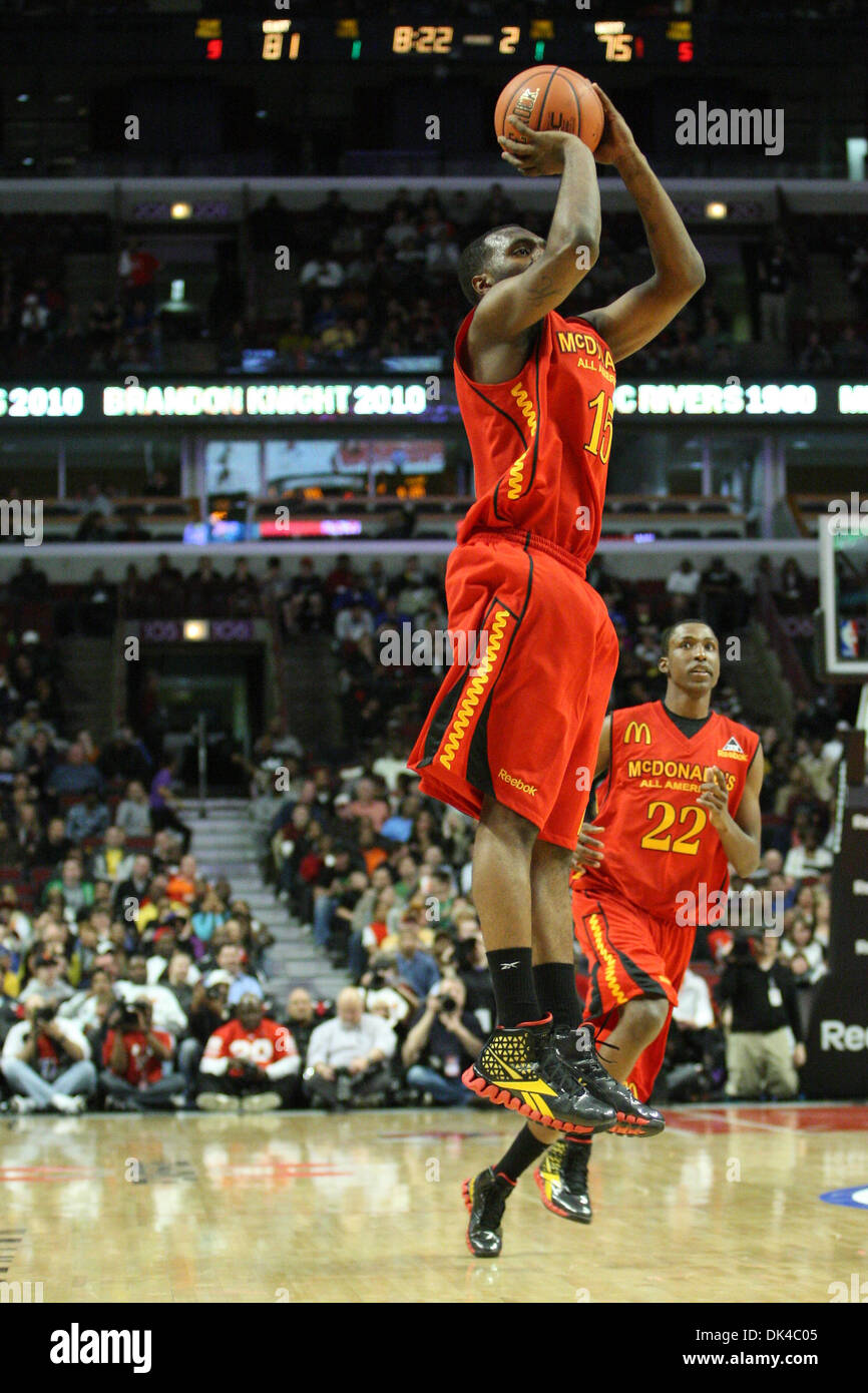 Mar. 30, 2011 - Chicago, Illinois, U.S - P.J. Hairston (15) of the East ...