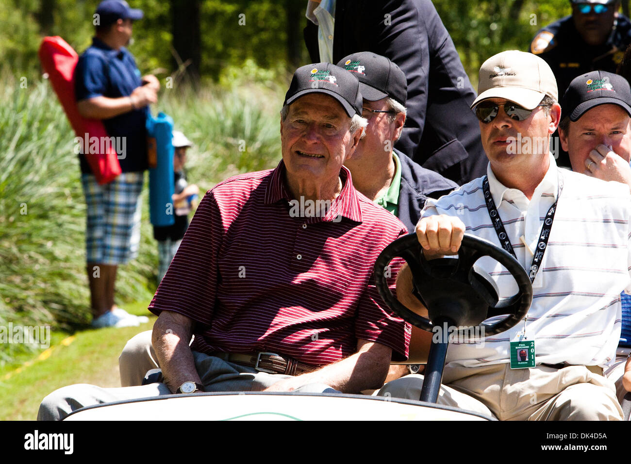 George bush sr waving hi-res stock photography and images - Alamy
