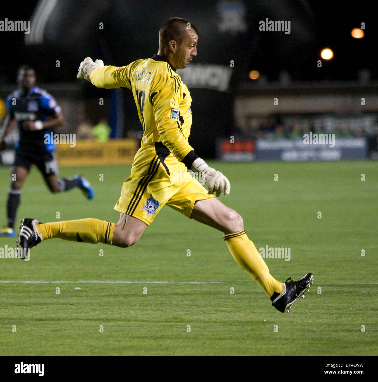 Apr. 2, 2011 - Santa Clara, California, U.S. - Earthquakes goalkeeper ...