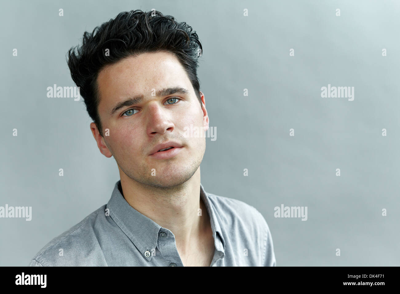 Portrait of looking at camera Stock Photo - Alamy