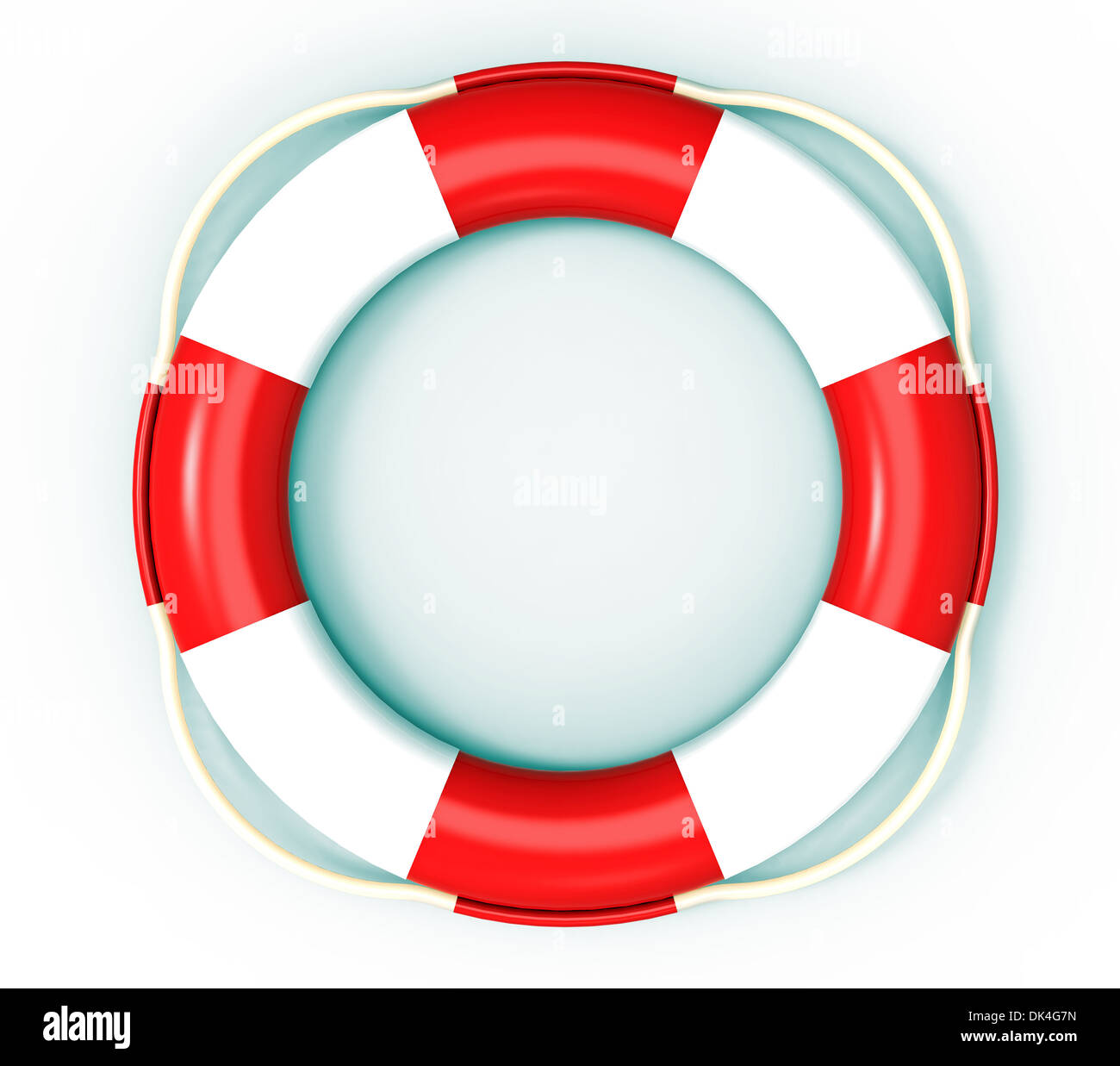Lifebuoy, life saving buoy, 3D render, isolated on white Stock Photo ...