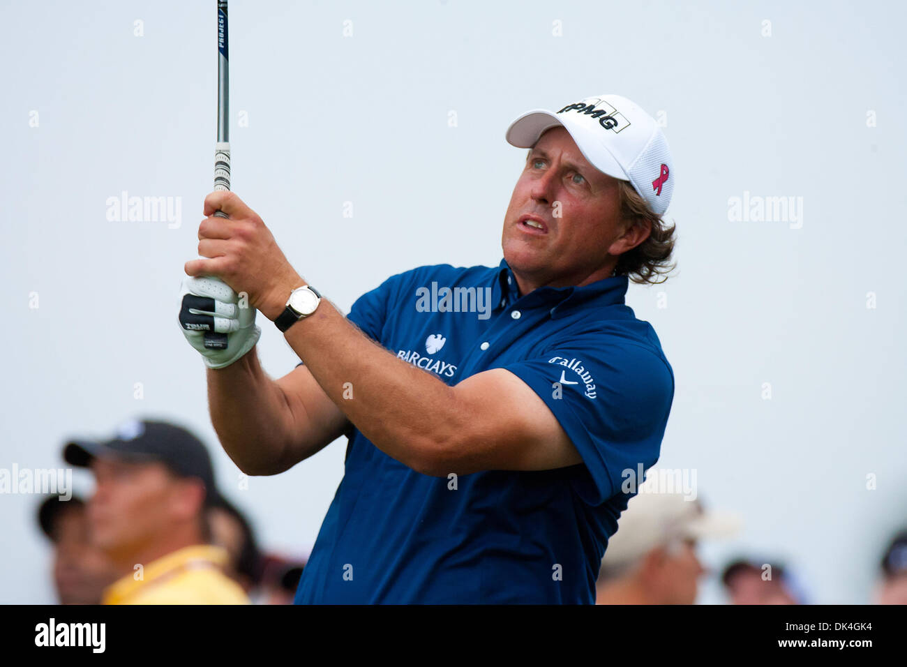 Apr. 3, 2011 - Humble, Texas, U.S - Phil Mickelson shot a 65 with a 20 ...