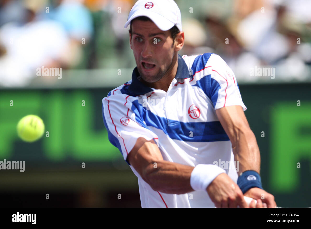 Apr. 3, 2011 - Kay Biscayne, Florida, U.S - No.2 Novak Djokovic (SRB ... Apr. 3, 2011 - Kay Biscayne, Florida, U.S - No.2 Novak Djokovic (SRB ...