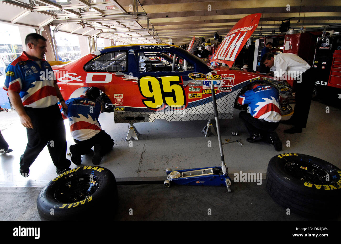 Apr. 7, 2011 - Fort Worth, Texas, USA - April 7, 2011. The Ford entry ...
