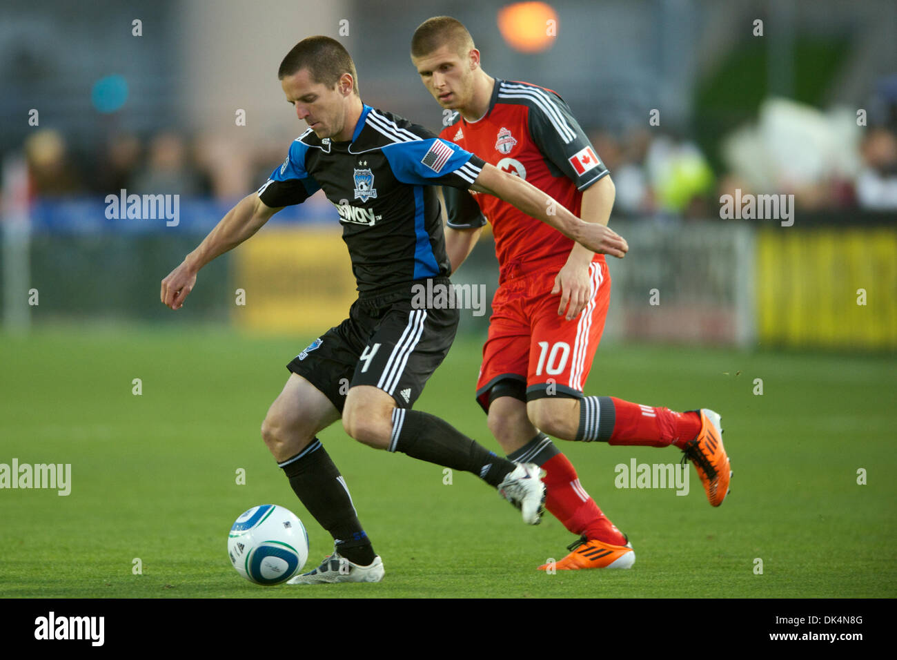 Apr. 9, 2011 - Santa Clara, California, U.S - San Jose Earthquakes ...