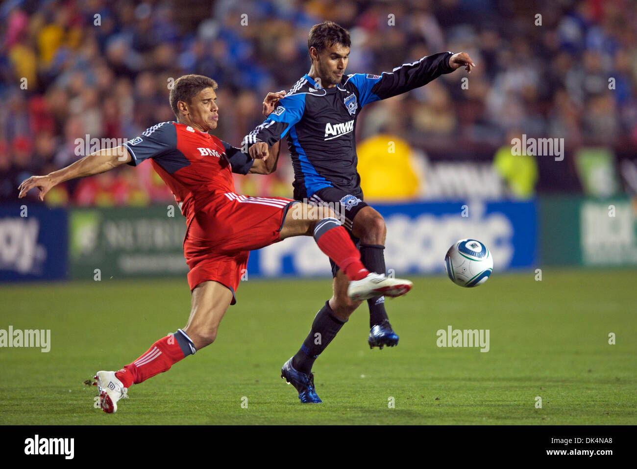 Apr. 9, 2011 - Santa Clara, California, U.S - Toronto FC defender ...