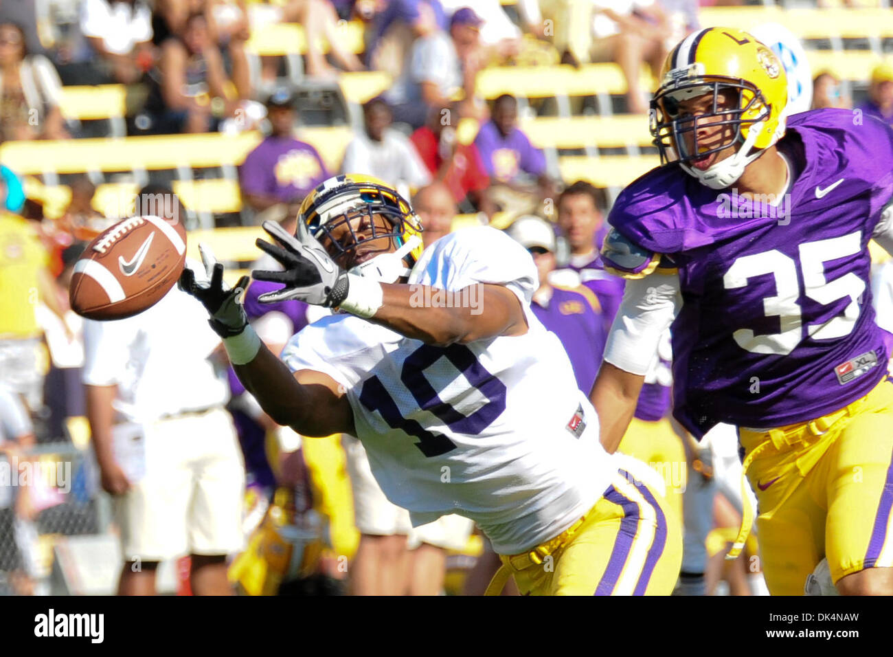 Apr. 9, 2011 - Baton Rouge, Louisiana, U.S - Russell Shepard #10 of the ...
