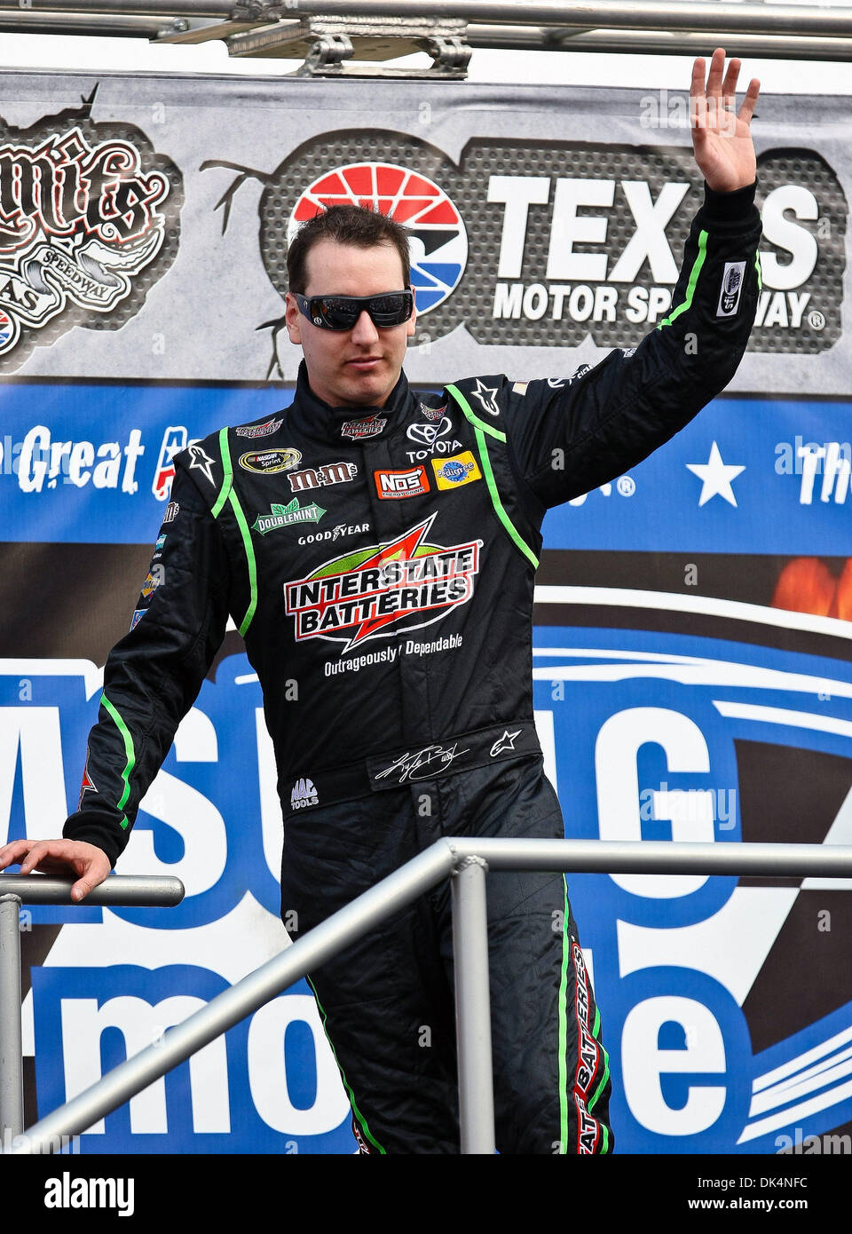 Apr. 9, 2011 - Fort Worth, Texas, U.S - Kyle Busch, driver of the (18 ...