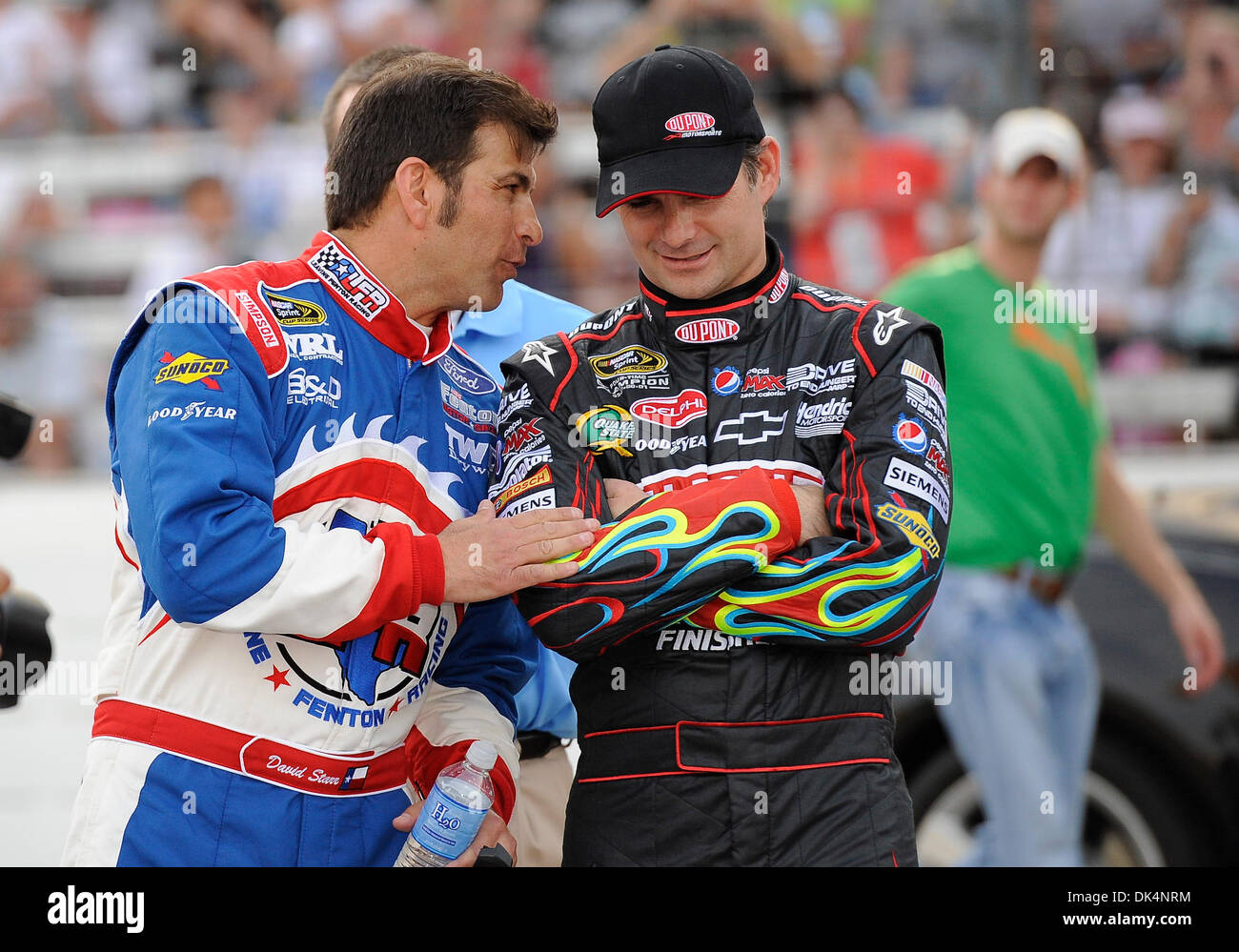 Apr. 9, 2011 - Fort Worth, Texas, U.S - Sprint Cup Series driver David ...