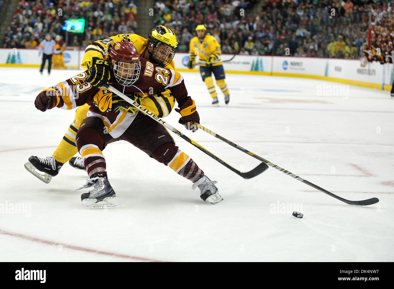 Apr. 9, 2011 - Saint Paul, Minnesota, USA - University of Michigan ...