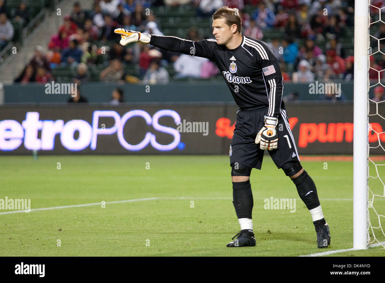 Apr. 9, 2011 - Carson, California, U.S - Chivas USA goalkeeper Dan ...