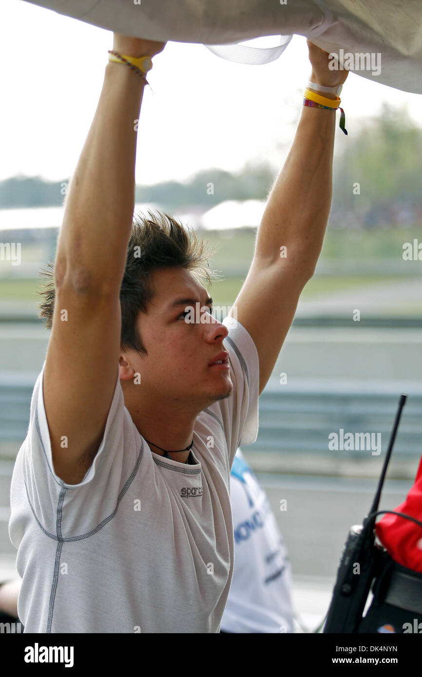 Apr. 9, 2011 - Birmingham, Al, U.S - Conquest Racing driver Sebastian ...