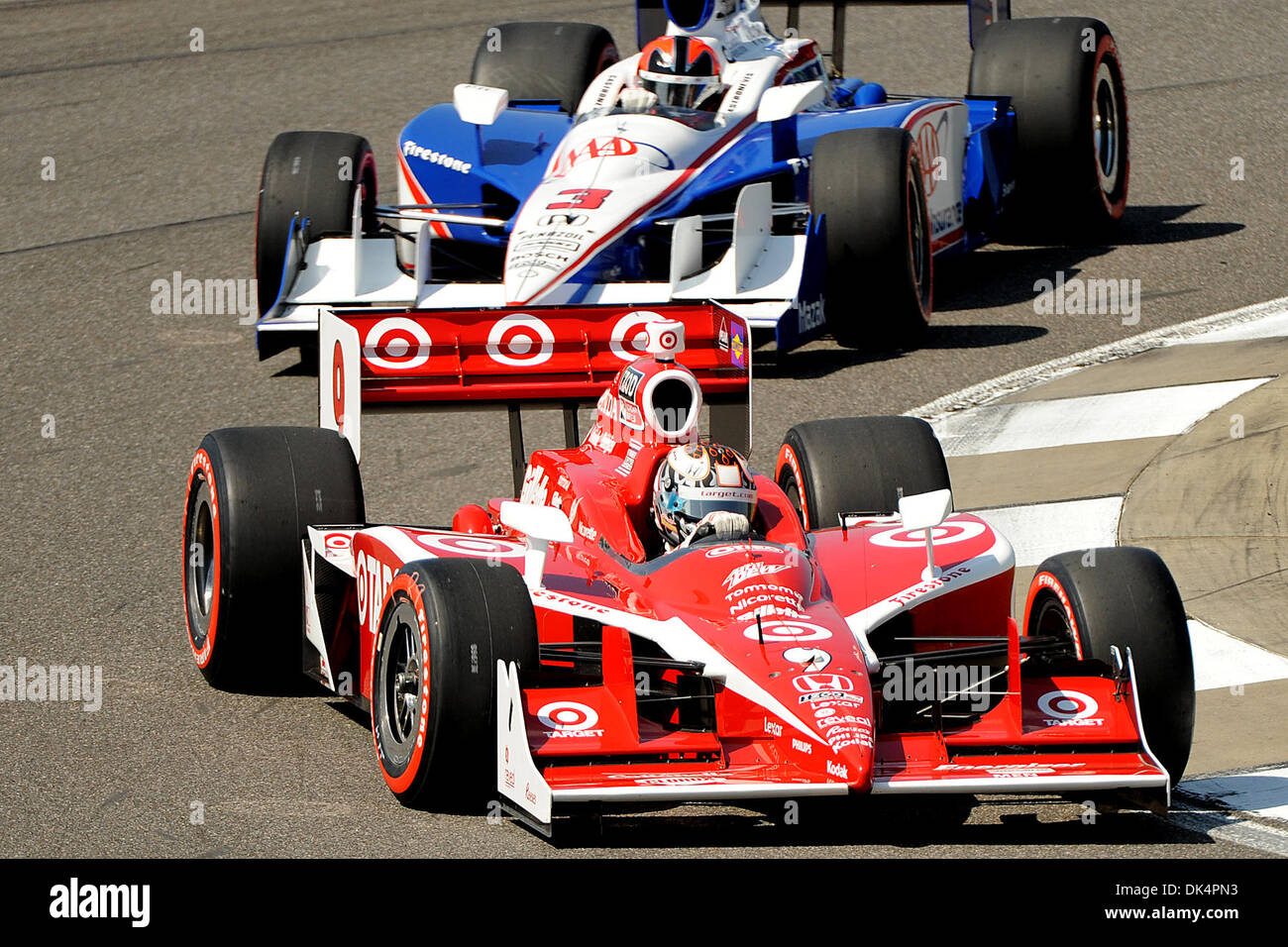 Apr. 10, 2011 - Leeds, Alabama, U.S - Target/Chip Ganassi Racing driver ...