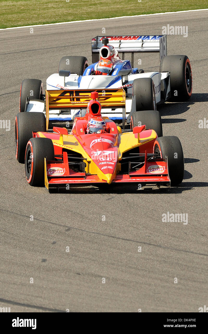 Apr. 10, 2011 - Leeds, Alabama, U.S - AFS Racing driver Raphael Matos ...