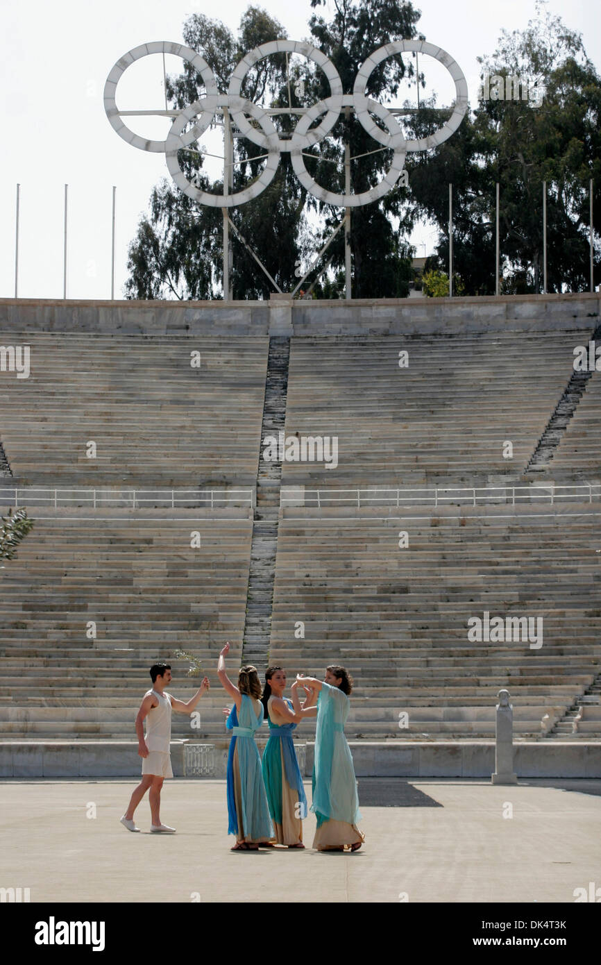 Apr. 12, 2011 - Athens, Greece - Revival of the Olympic games on modern ...