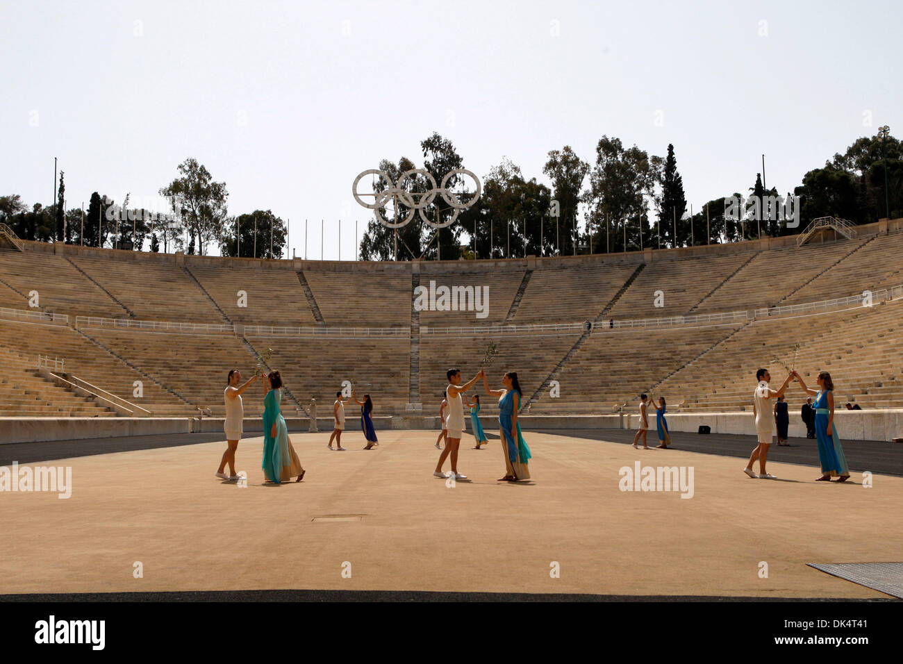 Apr. 12, 2011 - Athens, Greece - Revival of the Olympic games on modern ...