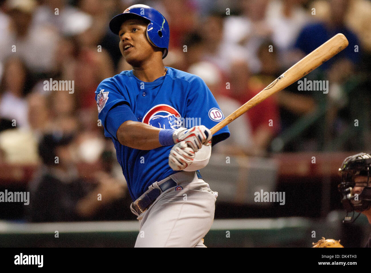 Apr. 13, 2011 - Houston, Texas, U.S - Chicago Cubs Infielder Starlin ...