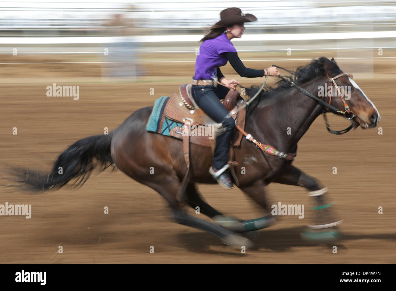 Apr. 14, 2011 - Red Bluff, California, U.S - Rylee McKenzie of St. Paul ...