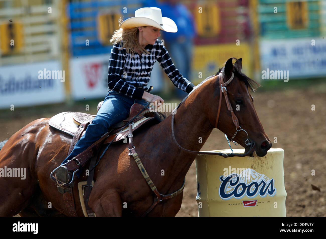 Apr. 14, 2011 - Red Bluff, California, U.S - Lindsay Sears of Nanton ...