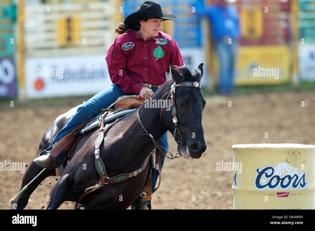 Apr. 14, 2011 - Red Bluff, California, U.S - Brenda Mays of Terrebonne ...