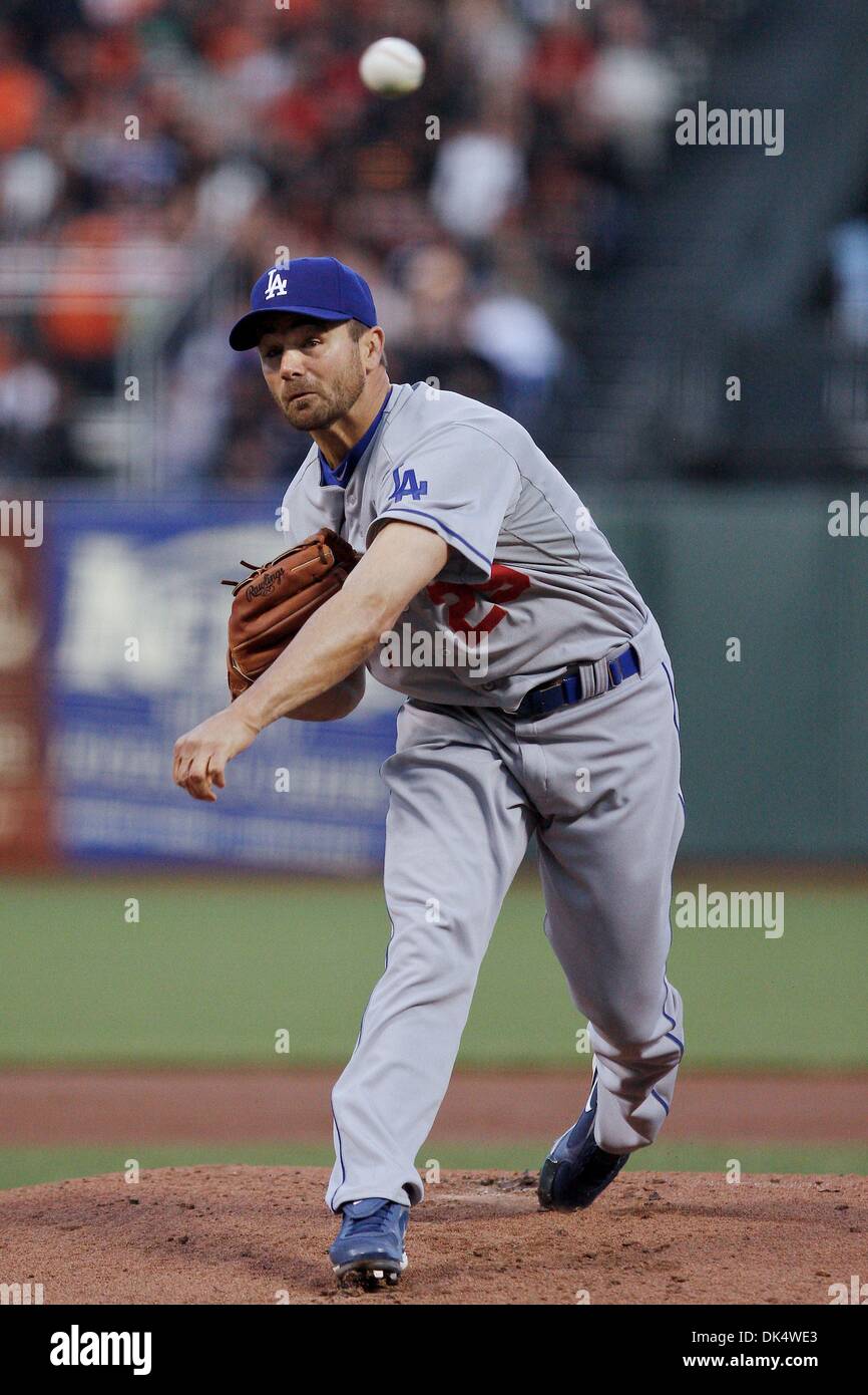 Apr. 14, 2011 - San Francisco, California, U.S - Los Angeles Dodgers ...