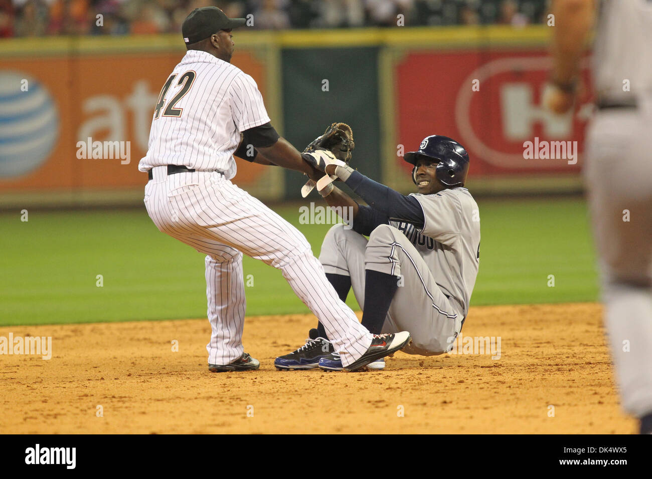 Apr. 15, 2011 - Houston, Texas, U.S - Houston Astros Infielder Bill ...