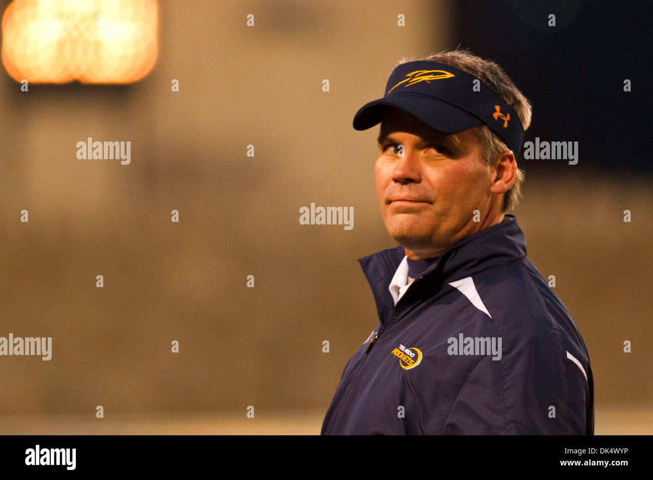Apr. 15, 2011 - Toledo, Ohio, U.S - Toledo head coach Tim Beckman ...