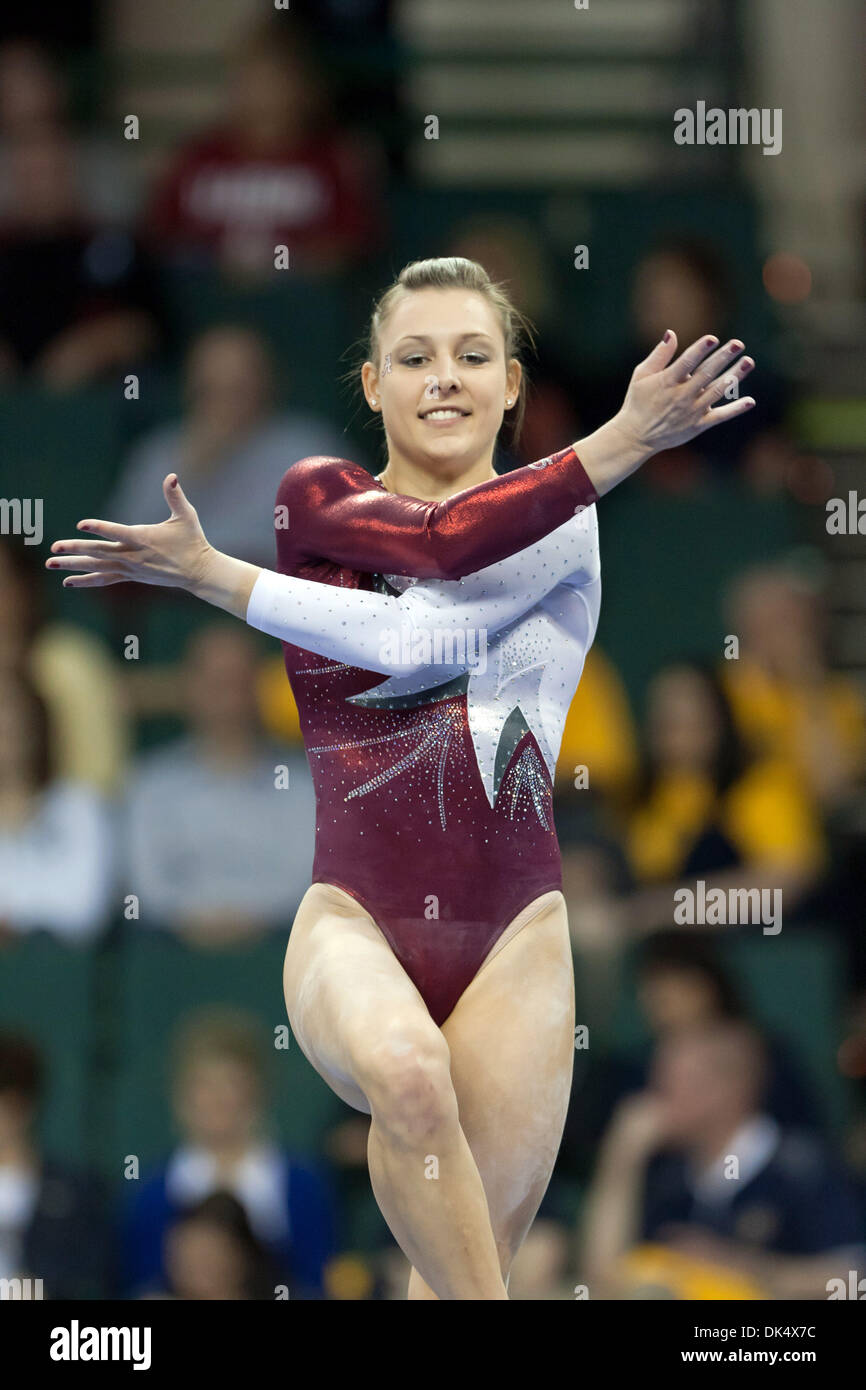 Apr. 15, 2011 - Cleveland, Ohio, U.S - Kim Jacob of Alabama competes on ...