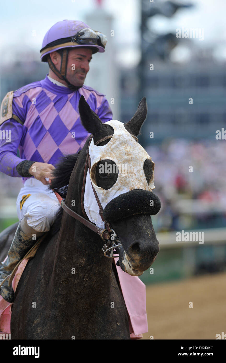 May 6, 2011 - Louisville, Kentucky, U.S. - Jockey Kent Desormeaux on ...