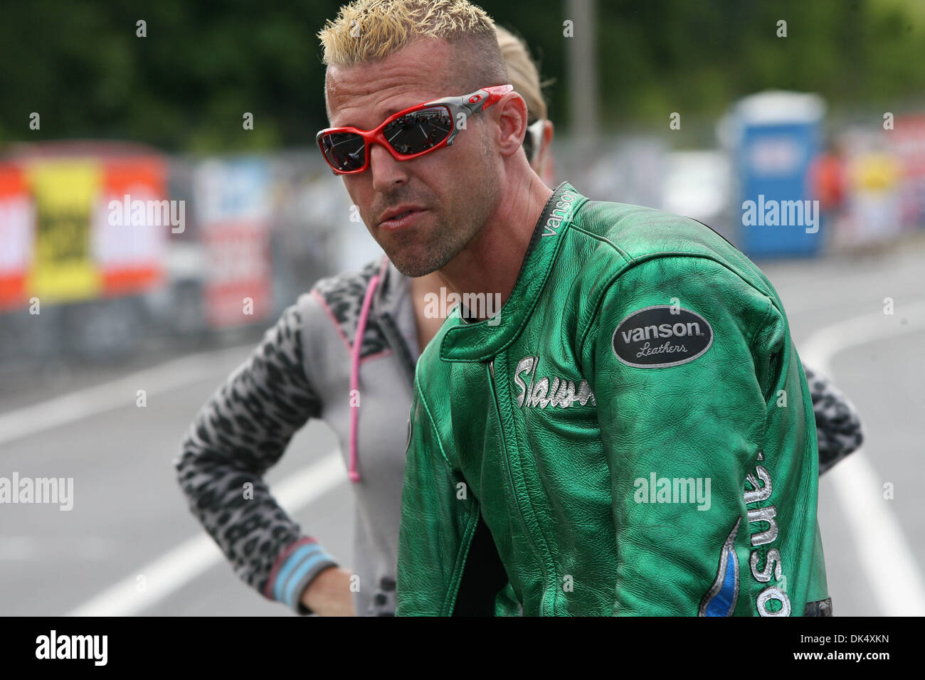 May 15, 2011 - Commerce, Georgia, U.S - Pro Stock Motorcycle driver ...
