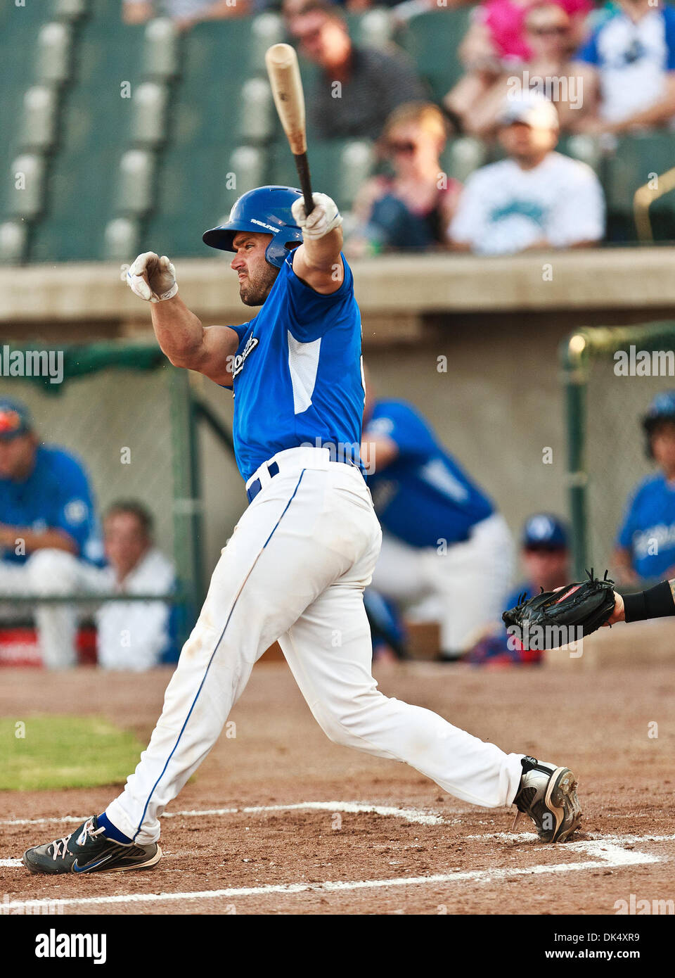 July 19, 2011 - Fort Worth, Texas, U.S - Fort Worth Cats Catcher Kelley ...