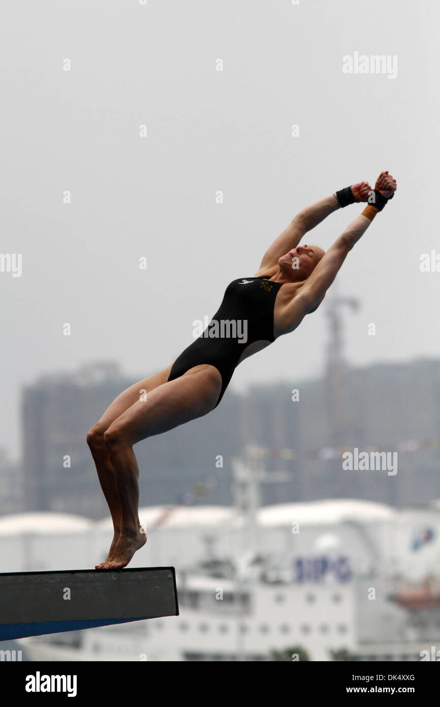 Jul 20, 2011 - Shanghai, China - ALEXANDRA CROAK of Australia takes a ...