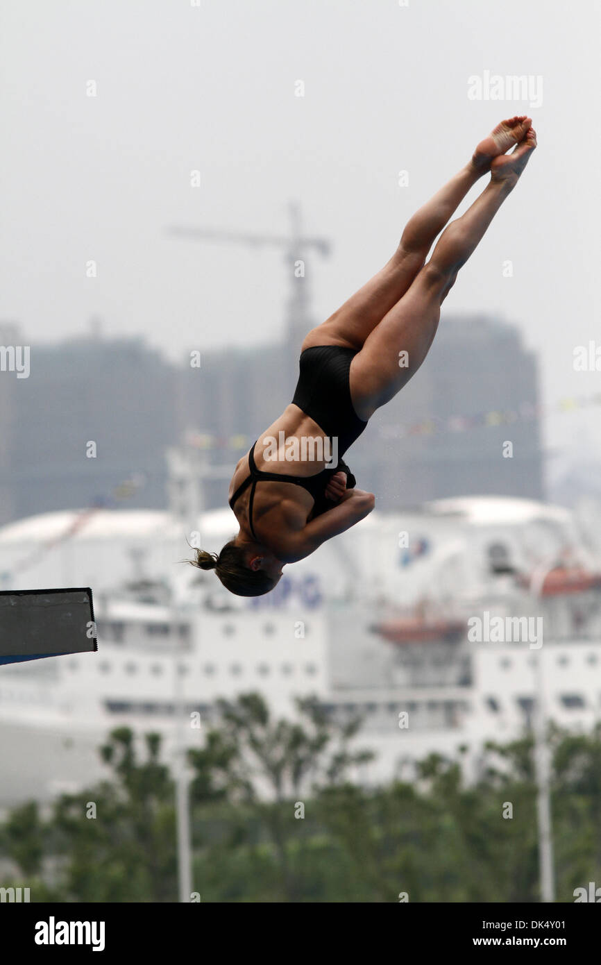 Jul 20, 2011 - Shanghai, China - ALEXANDRA CROAK of Australia takes a ...