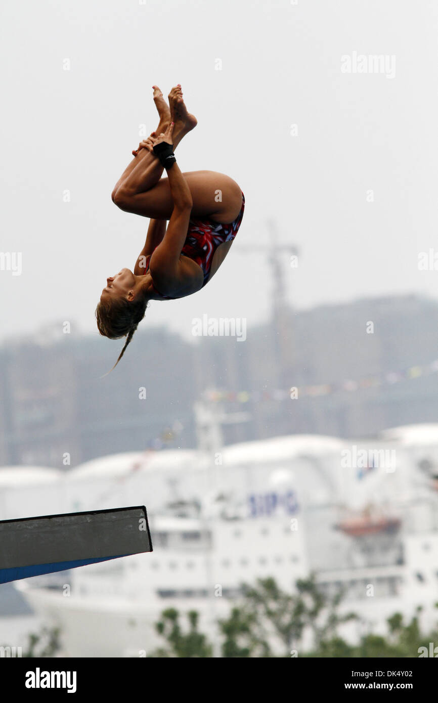 Jul 20, 2011 - Shanghai, China - TONIA COUCH of Great Britain takes a ...