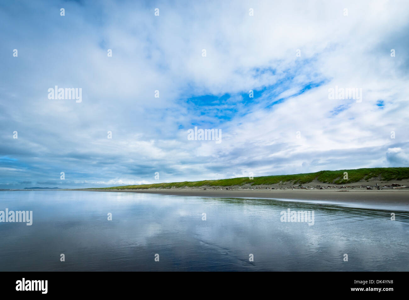 Stormy afternoon at Fort Stevens State Park, Oregon, USA Stock Photo ...