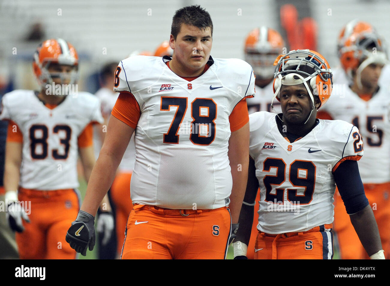 Apr. 16, 2011 - Syracuse, New York, U.S - Syracuse Orange offensive ...