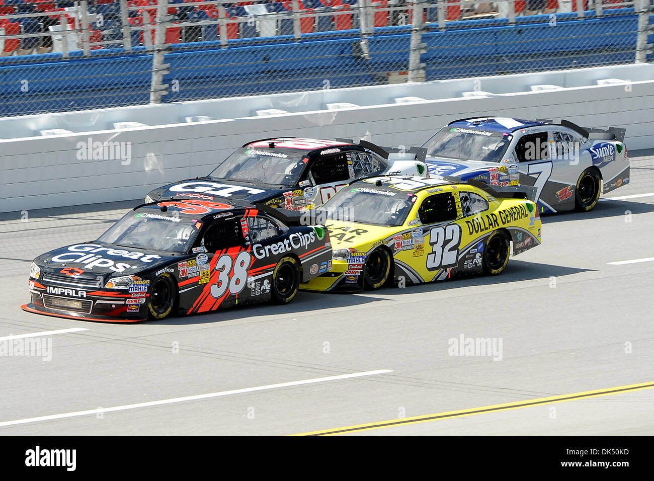 Apr. 16, 2011 - Talladega, Alabama, U.S - Jason Leffler, driver of the ...
