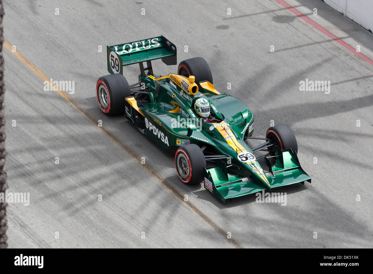 Apr. 17, 2011 - Long Beach, California, U.S - E.J. Viso driver of the ...
